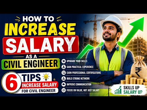 How to Increase salary as a Civil Engineer | 6 tips increase salary for ...
