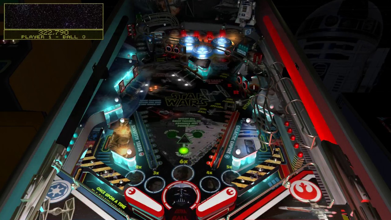 Future Pinball - Star Wars Force Edition - YouTube