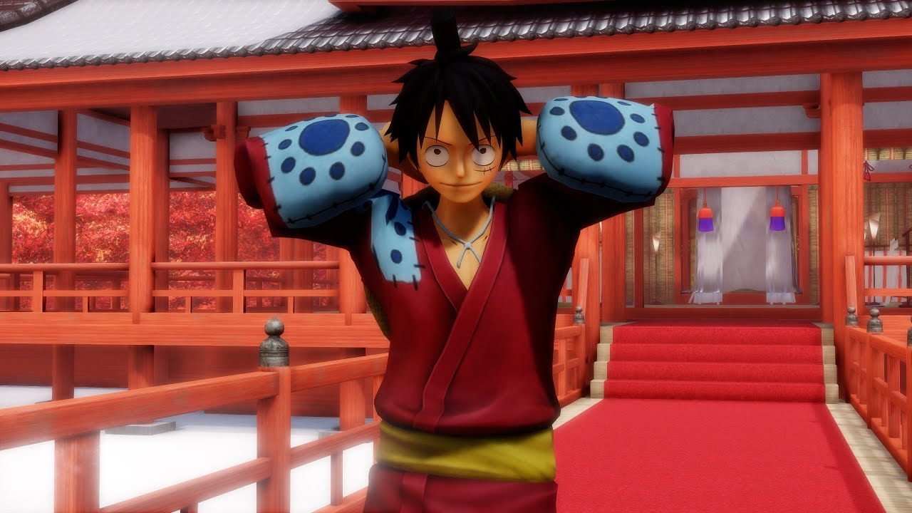 [MMD One Piece] - Luffy Wano Kuni - Not Today BTS (MODEL DL) - YouTube