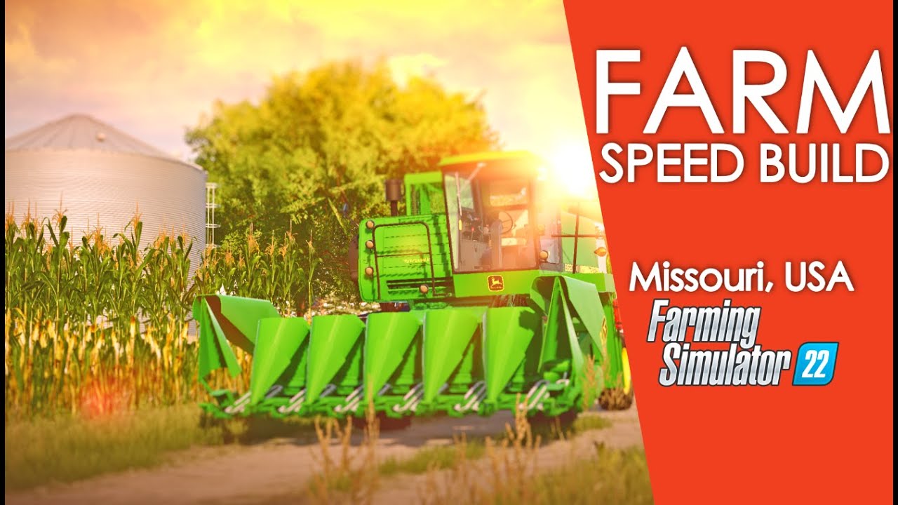 Small Farm Build & Tour - Missouri, USA || #fs22 - YouTube