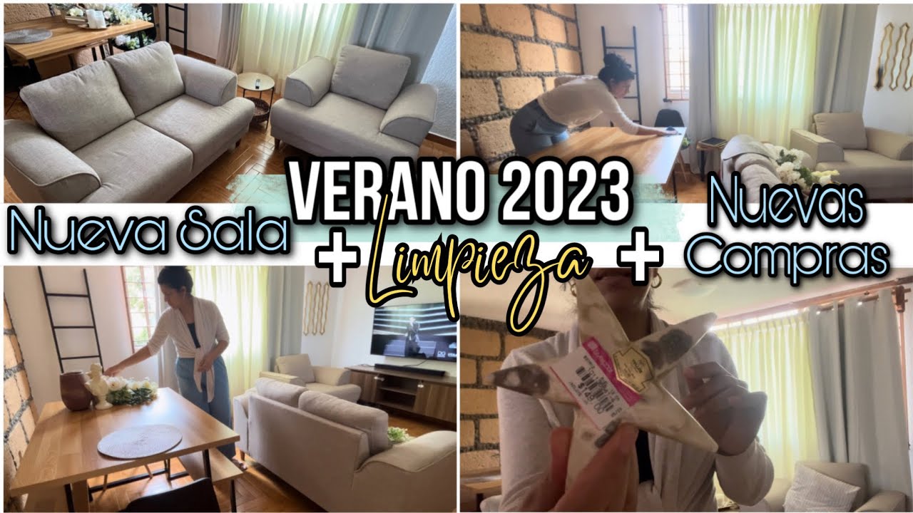 NUEVA SALA COPPEL| NUEVAS DECORACIONES | LIMPIEZA PARA RECIBIR EL ...
