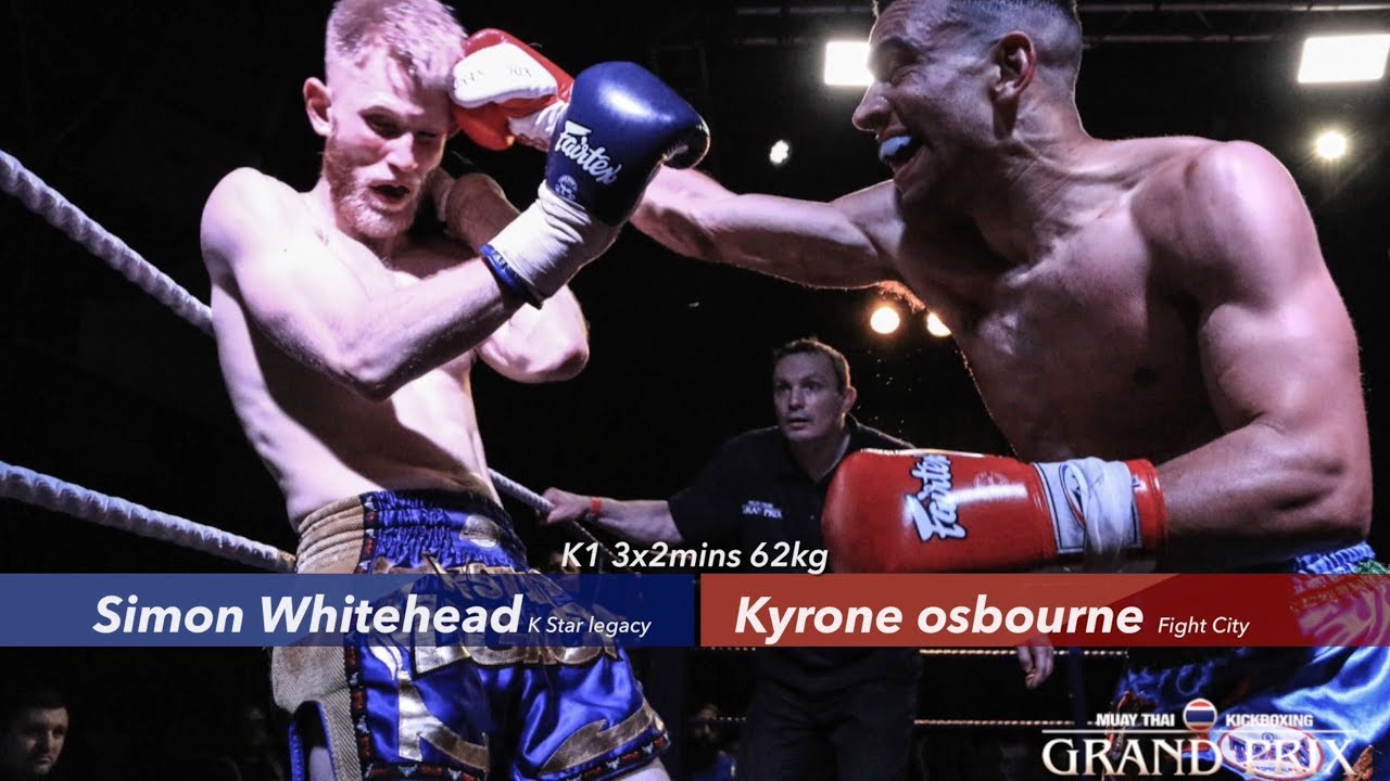 Simon Whitehead (K Star Legacy) v Kyrone Osbourne (Fight City) - YouTube