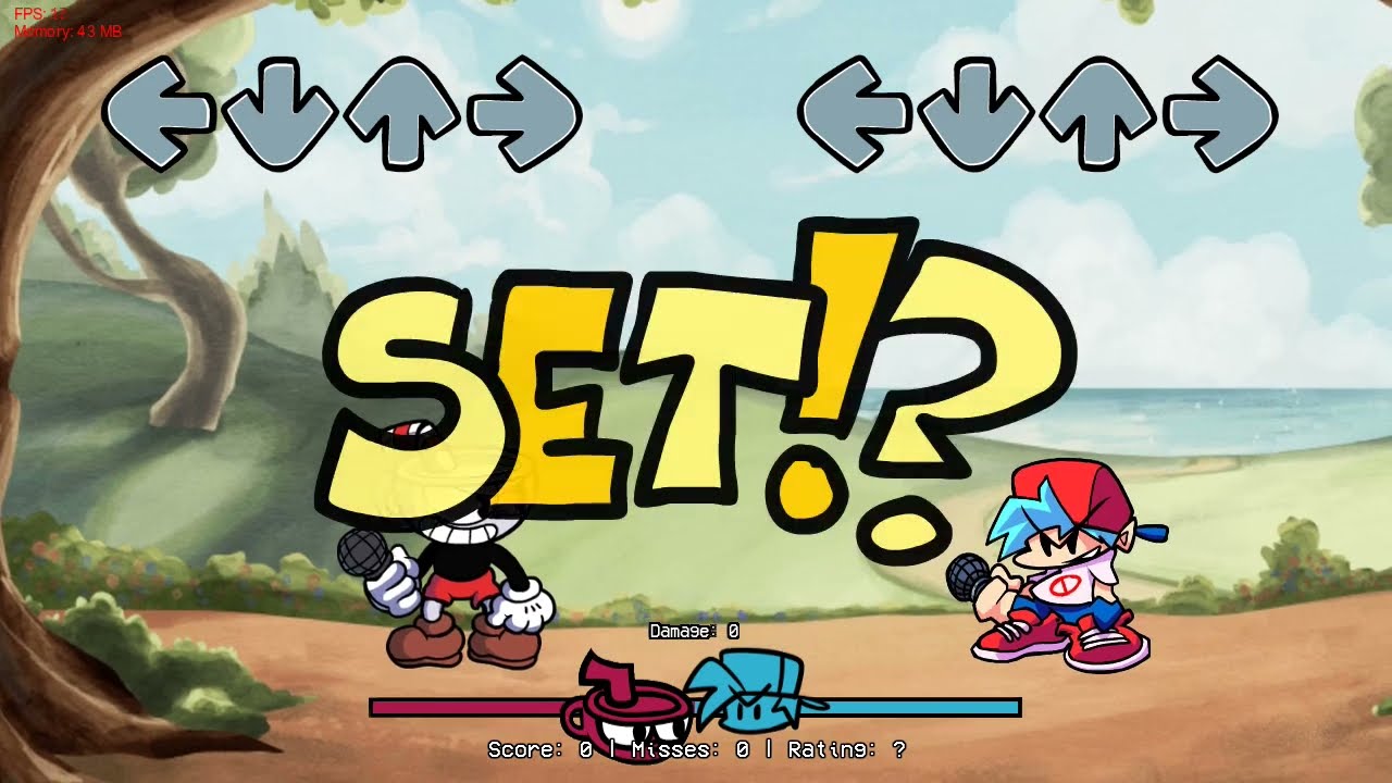 Crossed out - FNF Custom Game - YouTube