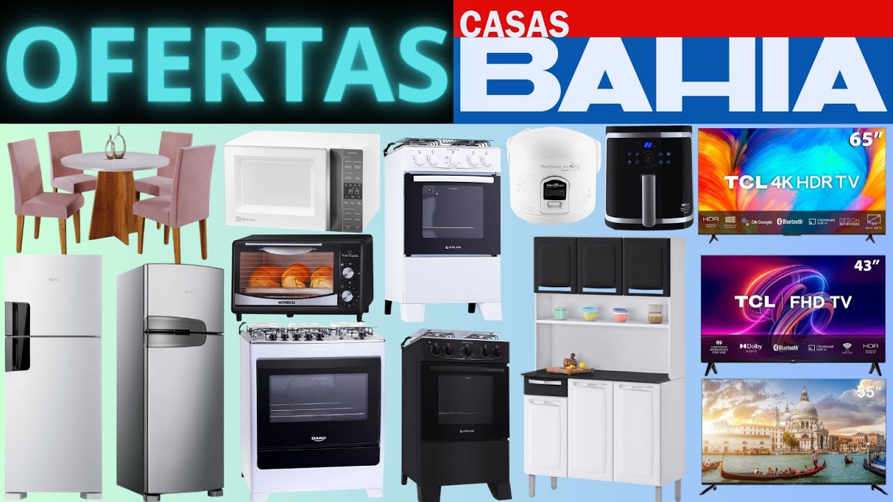 MÓVEIS E ELETRODOMÉSTICOS EM OFERTAS NA CASAS BAHIA- ACHADOS PARA O LAR ...