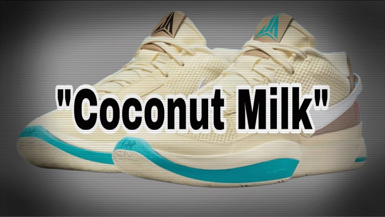 NIKE JA 1 COCONUT MILK BASKETBALL SHOES / OFFICIAL IMAGES - YouTube