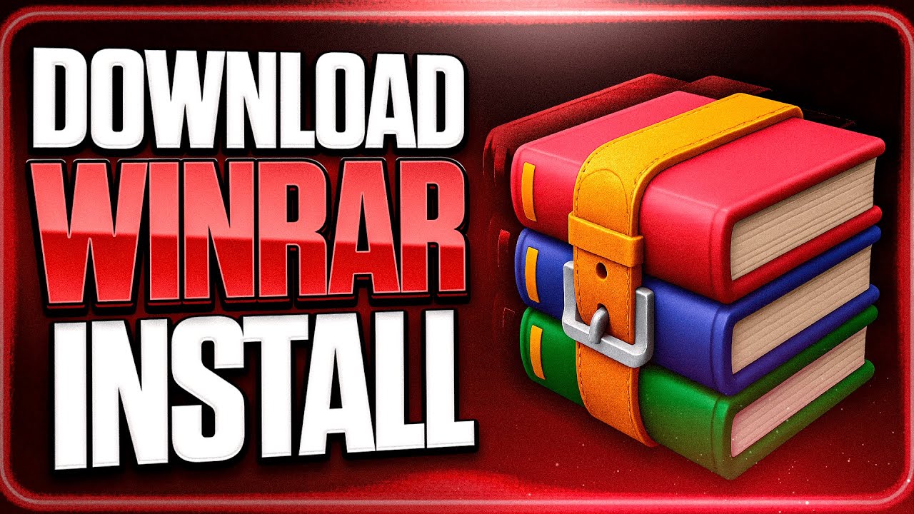 DOWNLOAD & INSTALL WinRAR LATEST VERSION - Windows 10/11 - YouTube
