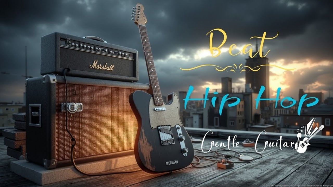 Guitar hip hop beats rooftop city chill boom bap type beat instrumental ...