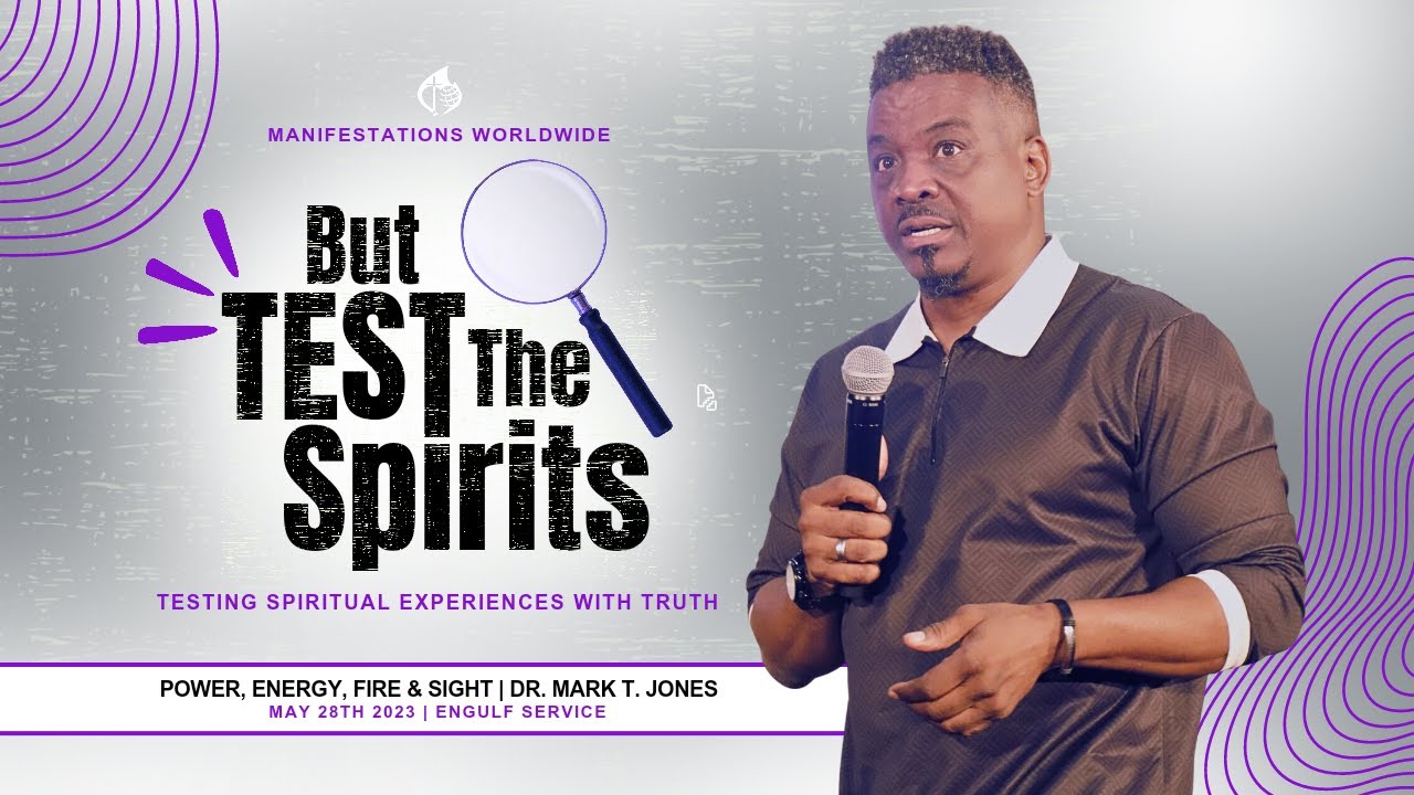 POWER, ENERGY, FIRE, AND SIGHT, | APOSTLE MARK T. JONES | ENGULF ...