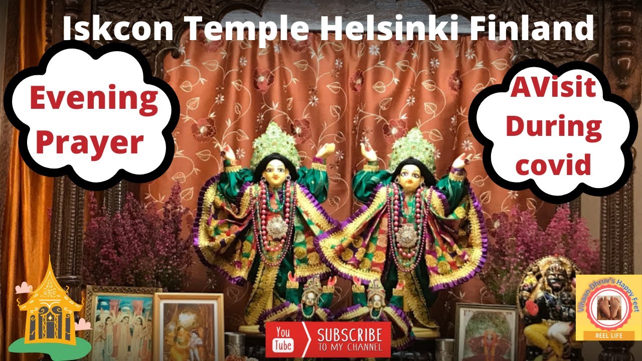 A Visit to Iskcon Temple Helsinki Finland during Covid Situation # ...