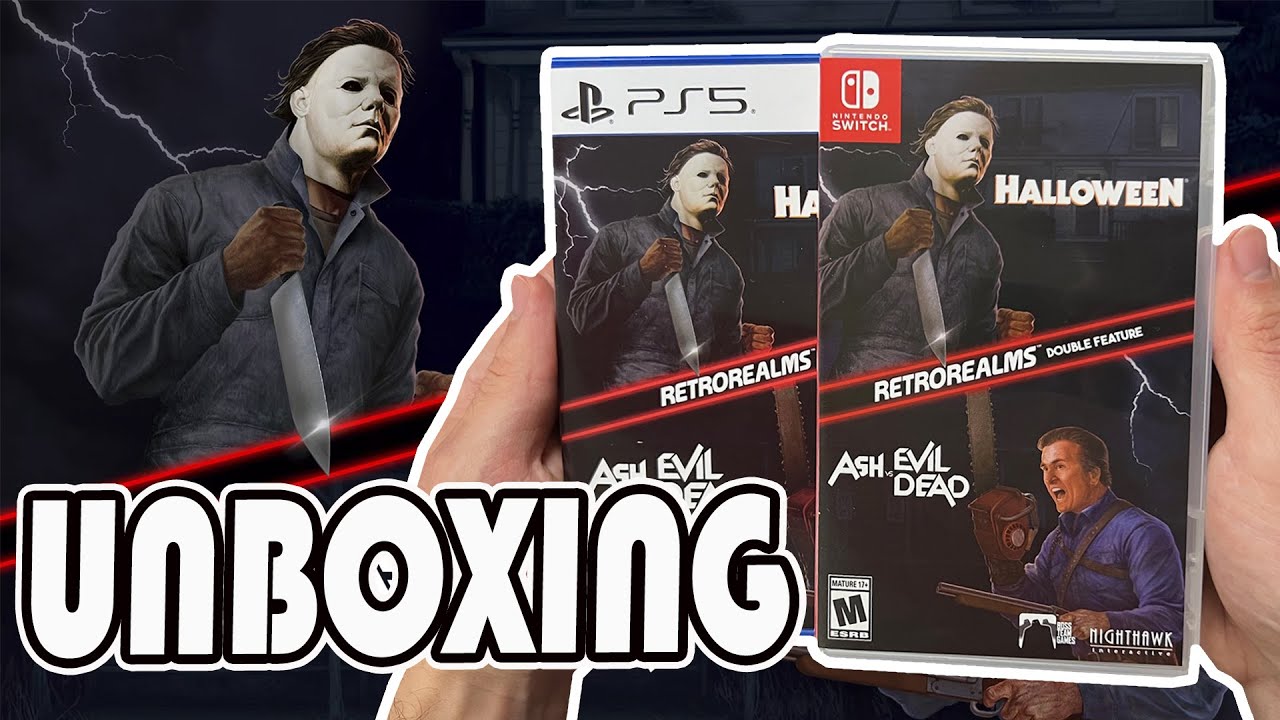 RetroRealms Double Feature: Halloween and Ash vs Evil Dead (PS5/Switch ...