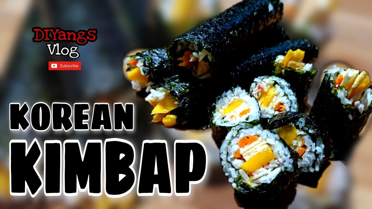 HOW TO MAKE KOREAN KIMBAP | 김밥 - YouTube