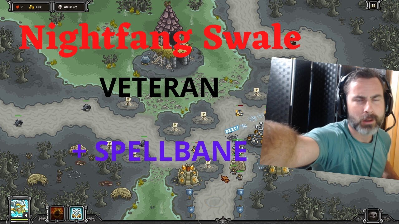 Kingdom Rush - Ep 54 - Nightfang Swale - Veteran - YouTube