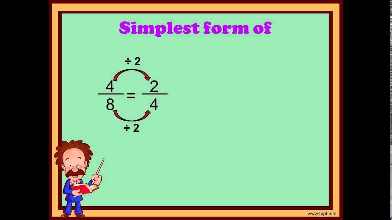 P3 Fractions in Simplest Form - YouTube