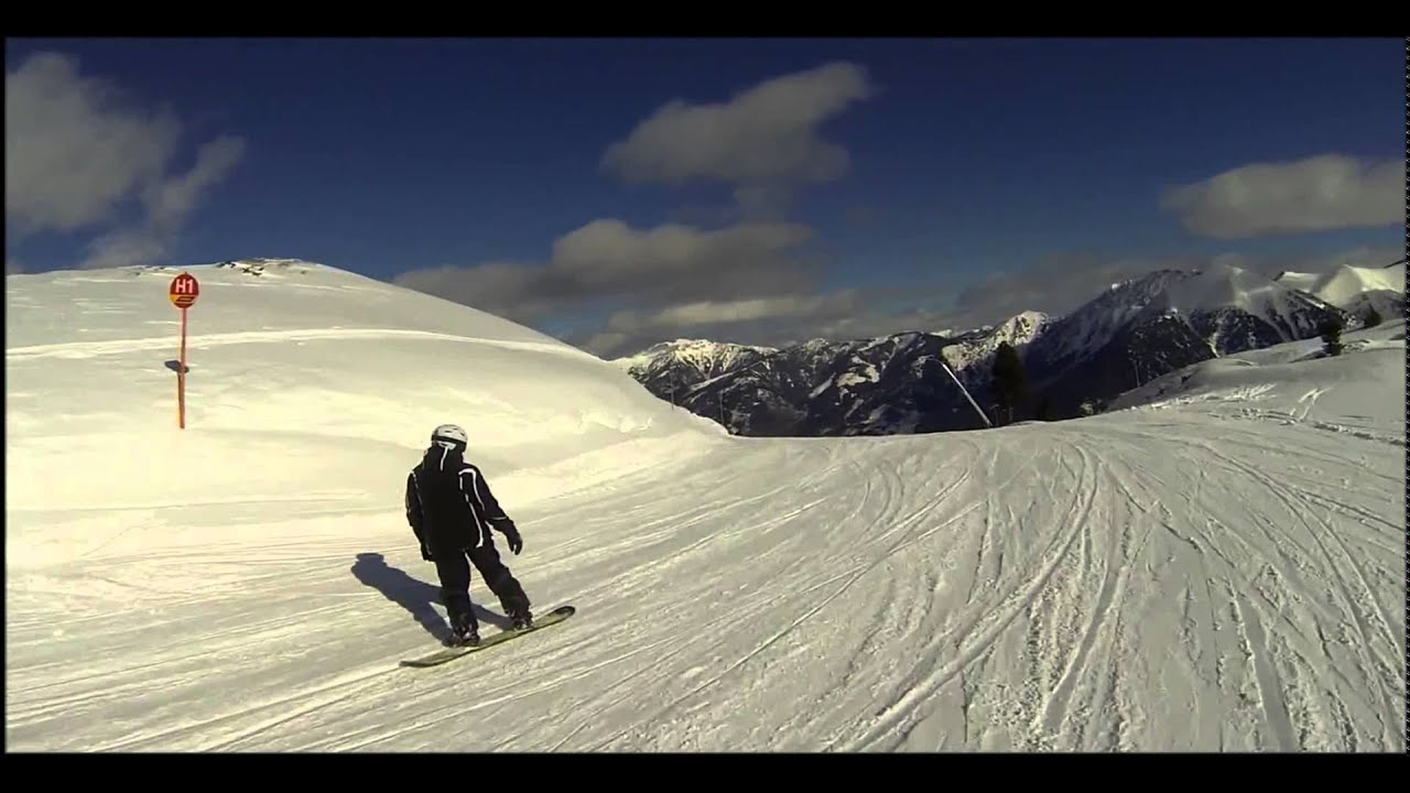 Alps snowboarding - YouTube