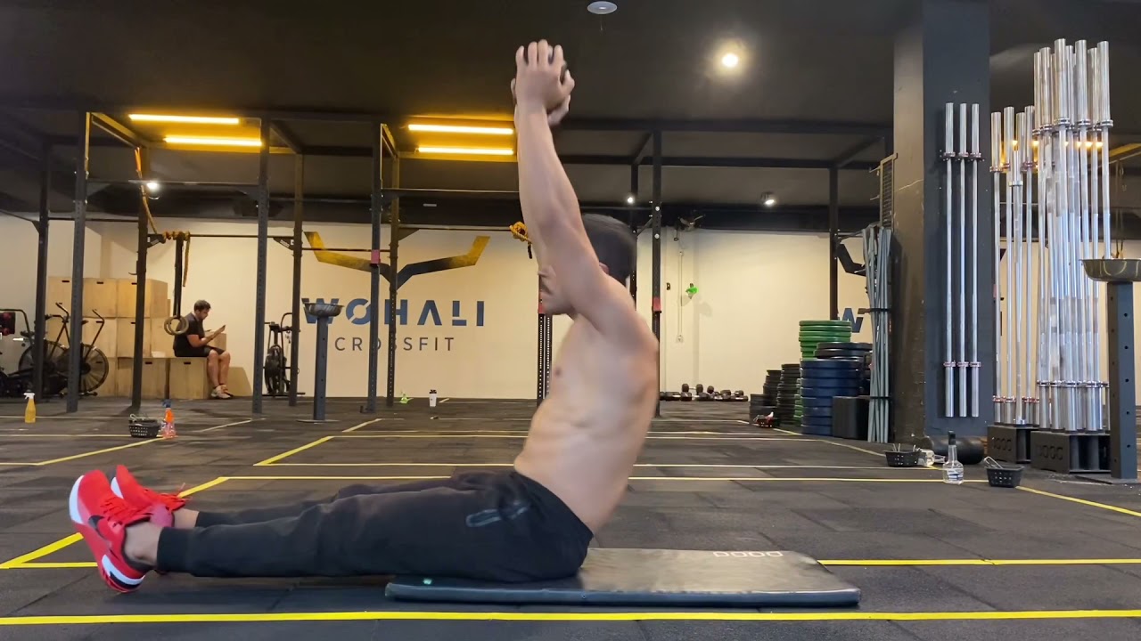 Turkish sit up - YouTube