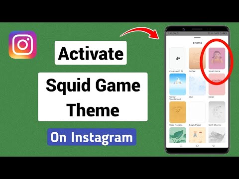 How to Activate Squid Game Theme On Messenger - YouTube