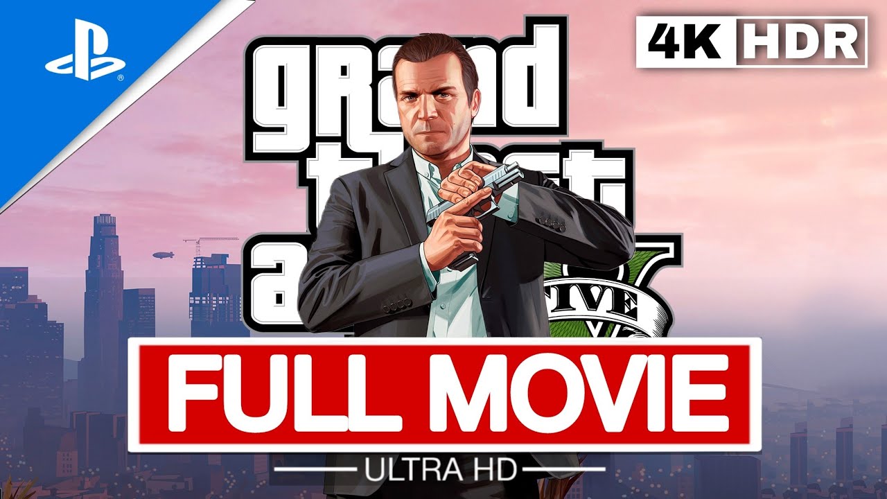 Grand Theft Auto V Enhanced: PS5 Pro - All Cutscenes (Game Movie) 4K ...