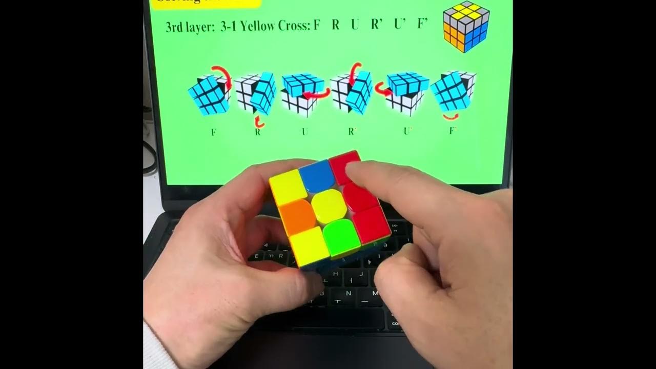 Solve 3x3 Rubik's Cube (Beginners), Step by Step, The best tutorial - YouTube