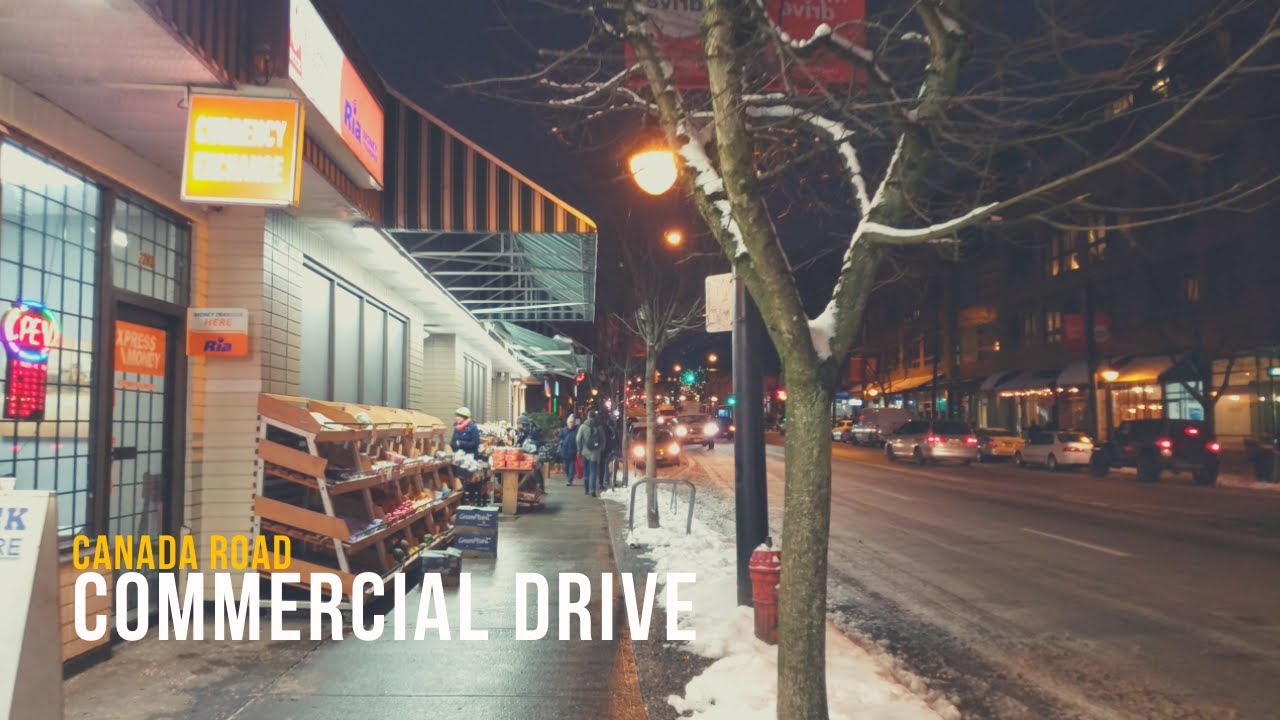 [4K] Commercial Drive Vancouver BC Canada - Street Walking TourㅣCanada ...