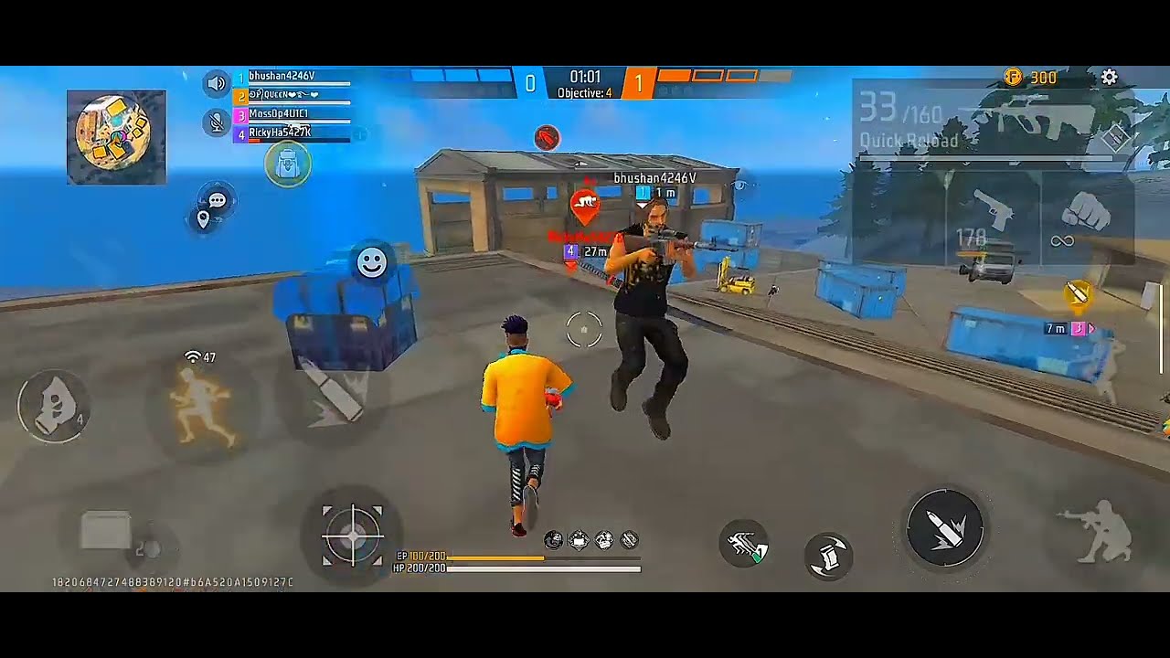 FULL GAMEPLAY 1 vs 4 AC80 & UMP 90% Headshot Rate ww Poco X3ProiPhone ...