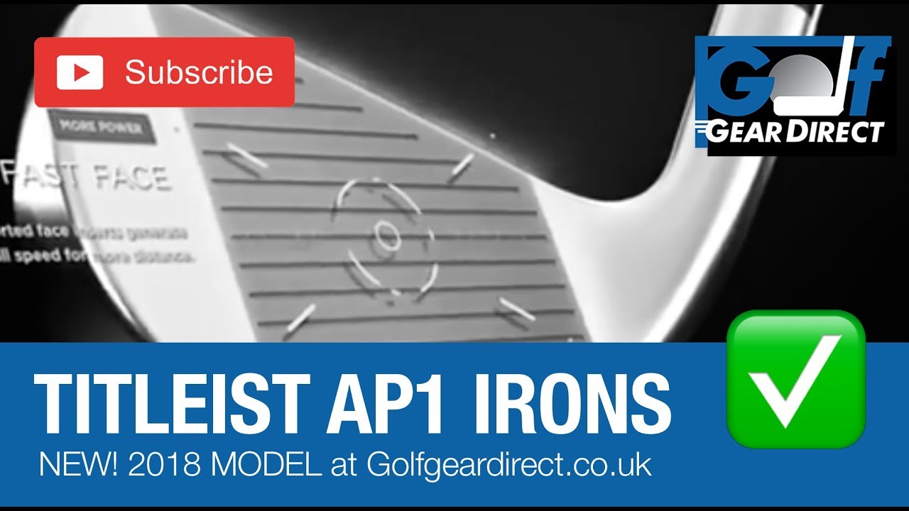 Titleist 718 AP1 Irons Review - Golfgeardirect - YouTube
