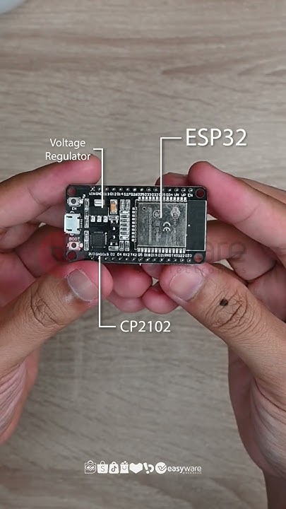 ESP32 ESP-32S WiFi + Bluetooth Dual - Mode Developement Board - review singkat #esp32 # ...