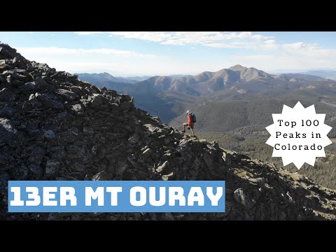 Colorado 13er Centennials Mt Ouray Virtual Trail Guide