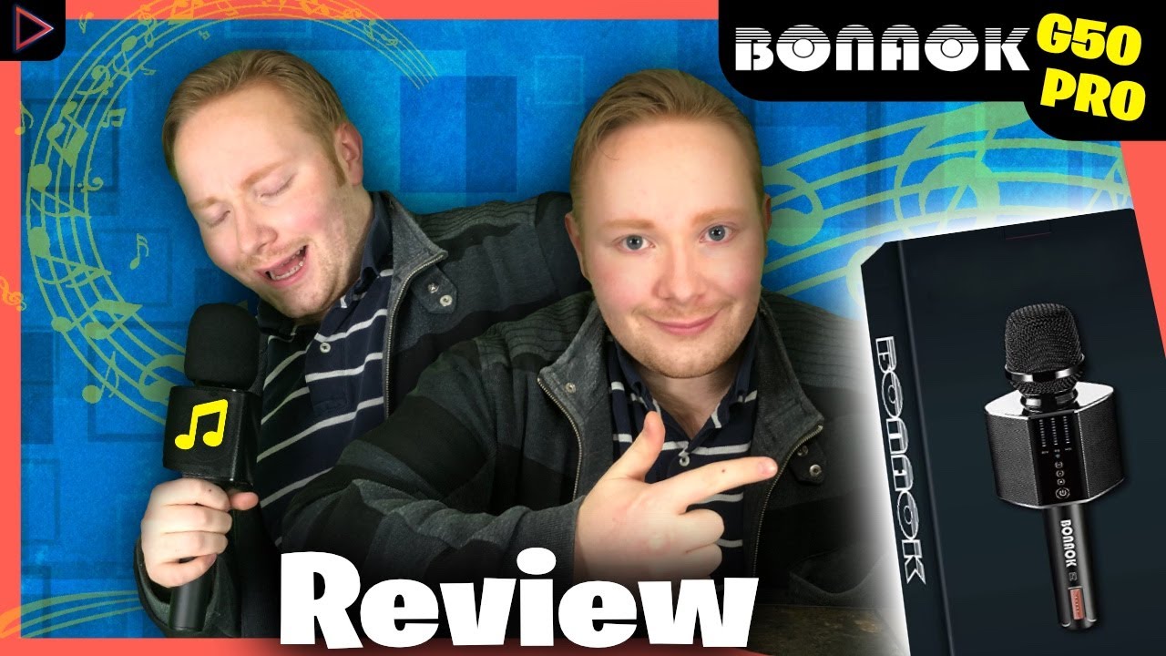 Bonaok G50 Professional Karaoke Machine Review - YouTube
