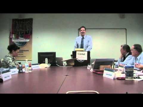 Jim Burlison Speech Evaluation - YouTube