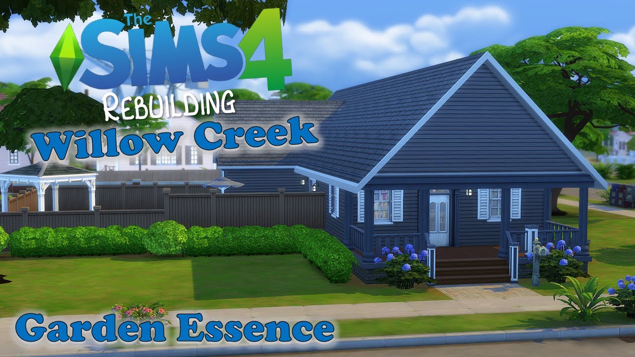 Garden Essence (BFF Household) Renovation - The Sims 4 Speed Build - Ep ...