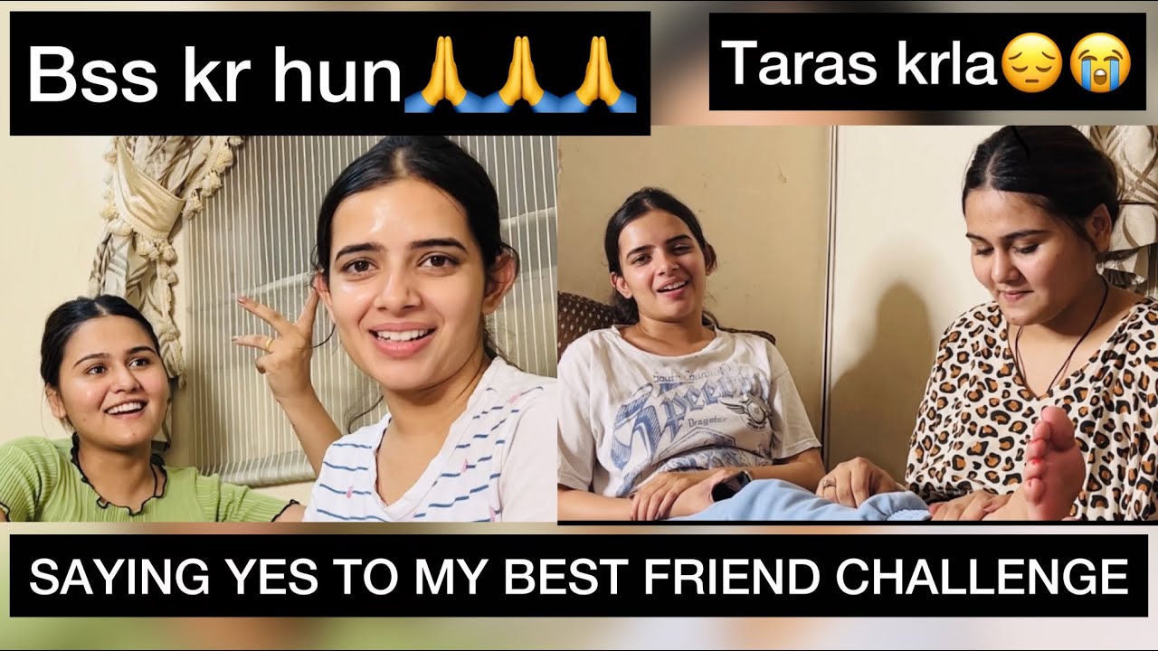 SAYING YES TO MY BEST FRIEND 🫣 || SIMRAN KALSI || VLOG 27 || 90 😇 - YouTube