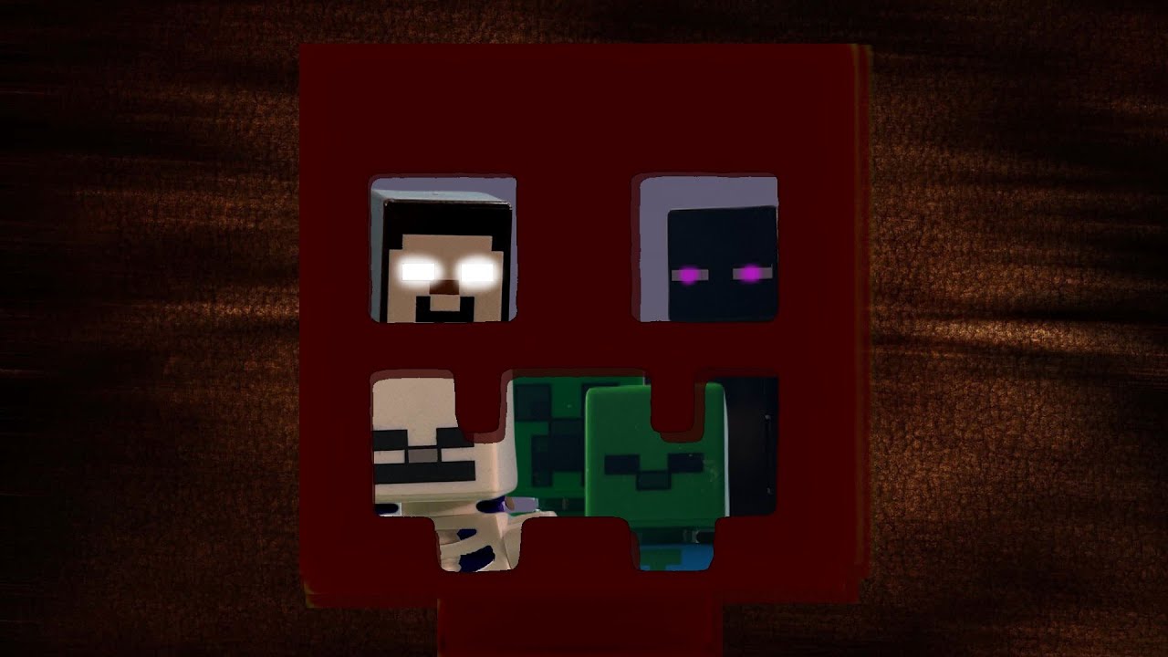 Lego Minecraft halloween special!! - YouTube