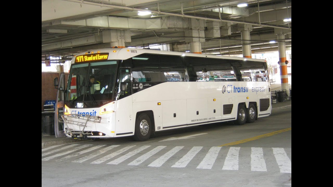 CT Transit Express Exclusive: Demo Bus #68678 Ride on Route 971 Express ...