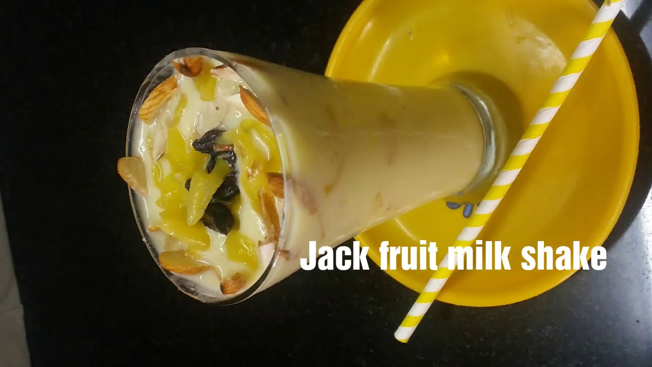 Jack Fruit Milk Shake Kerala Styles Tamil./ Chakka Pazham milkshake ...