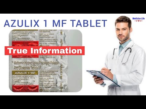 Azulix 1 MF tablet use, review in hindi | uses | dose | benefits | Side ...