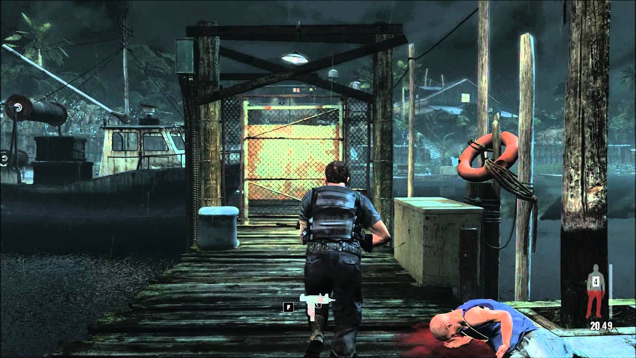 Max Payne 3 Docks - Hardcore Difficulty - YouTube