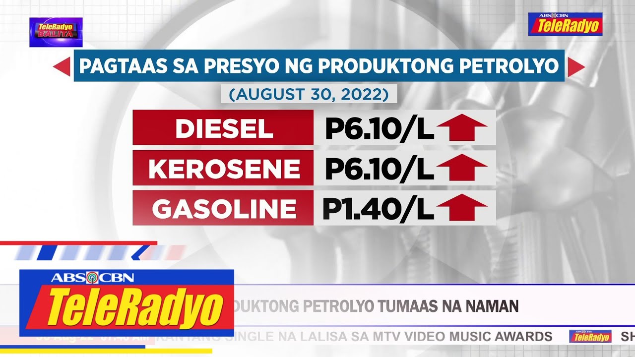 Price Patrol: Petrolyo may taas-presyo na naman | TeleRadyo Balita (30 ...