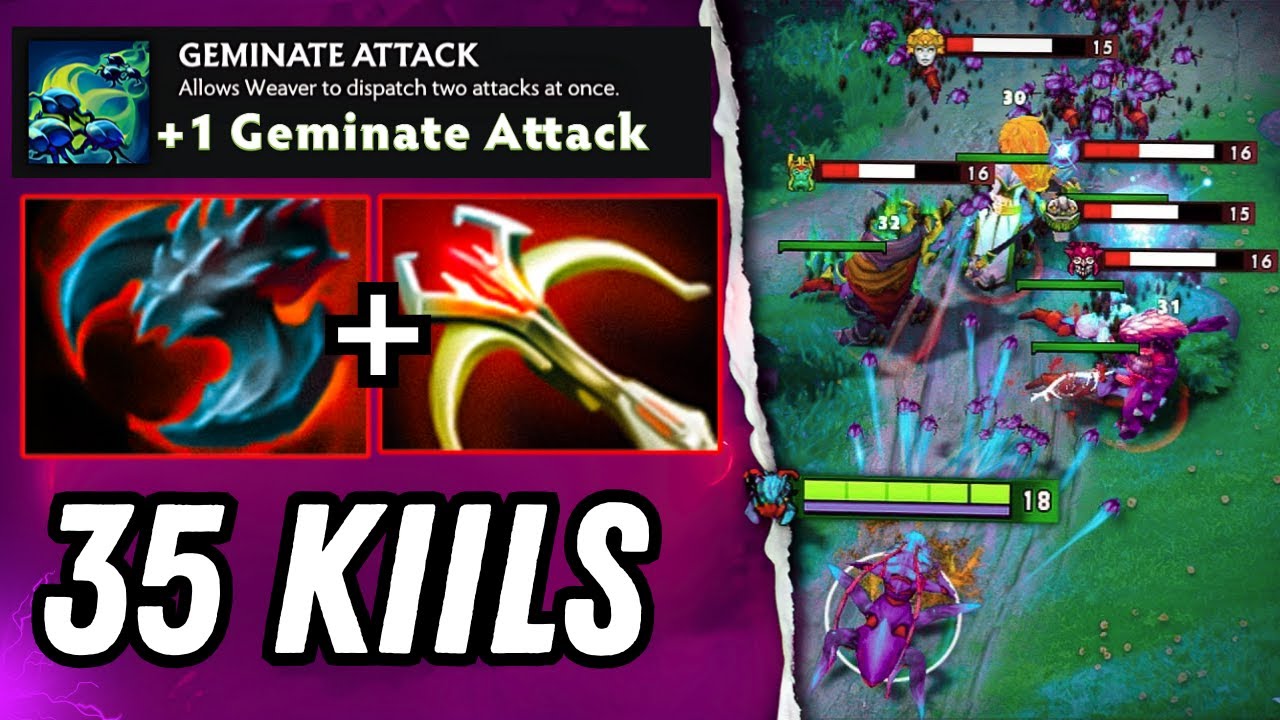 1400XPM Weaver 35Kills Carry Daedalus + Satanic Builds Dota 2 - YouTube