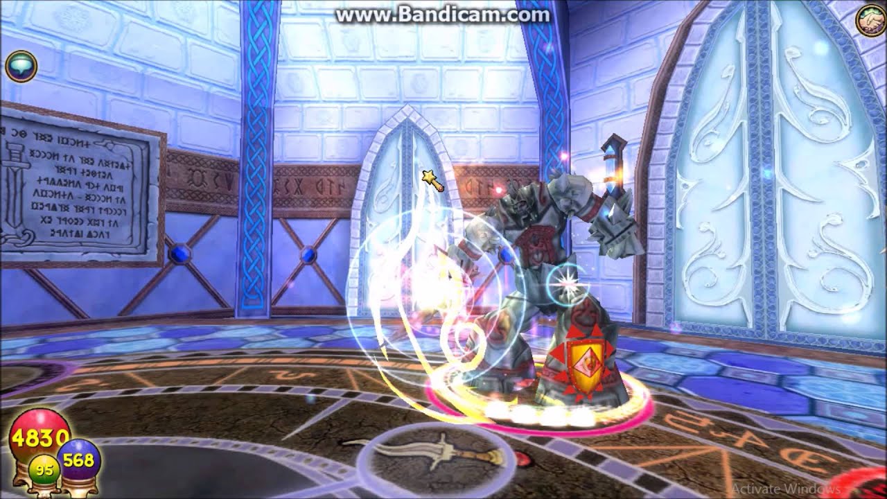 Where to farm Life Minotaur pet in Wizard101 - YouTube