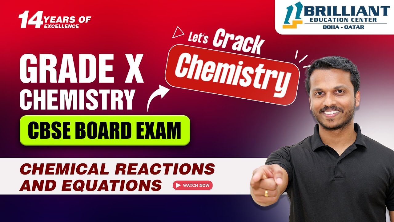 CBSE Class 10 | Chemistry | Chemical Reactions And Equations ...