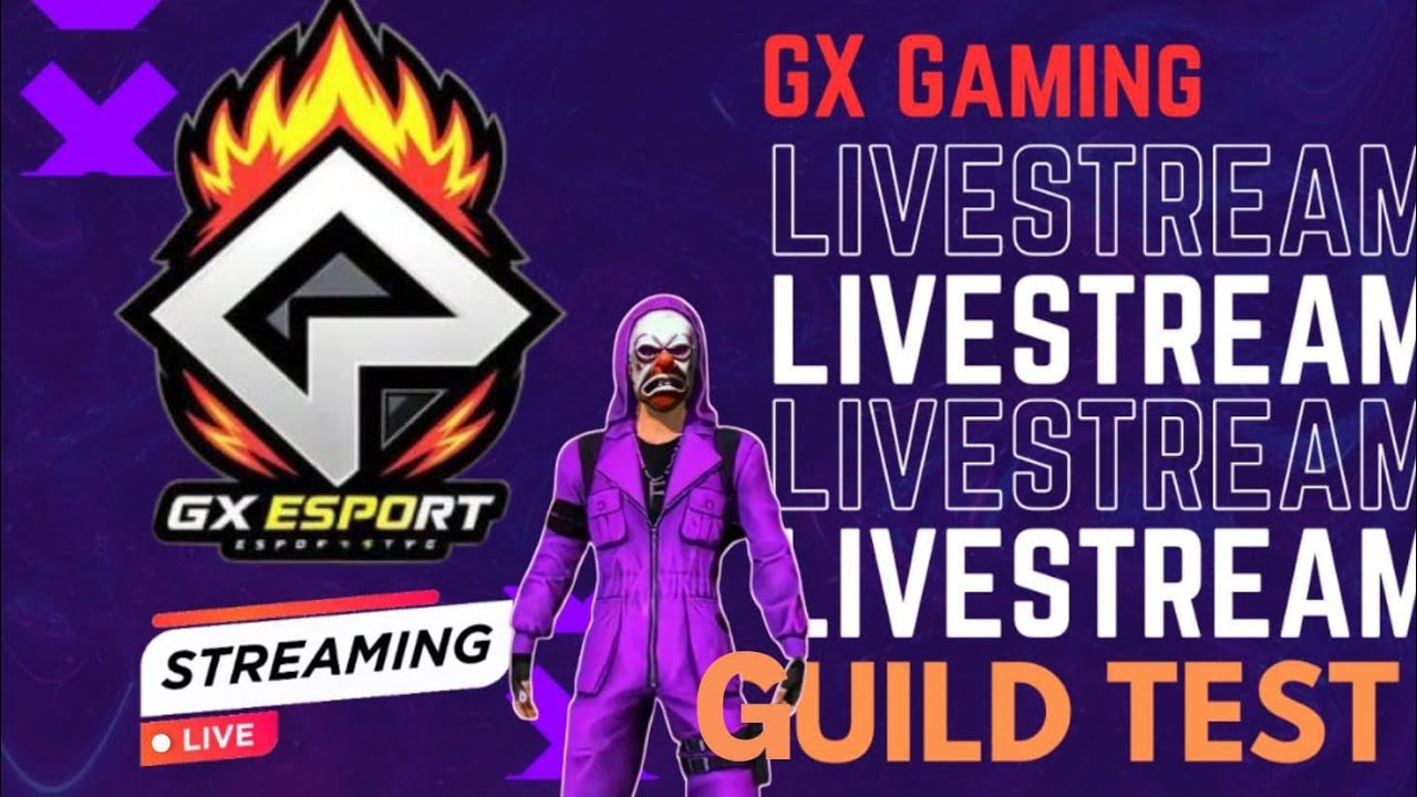 Gaming with Gx is live 1 vs 1 freestyle player GX ESPORTS give away ...