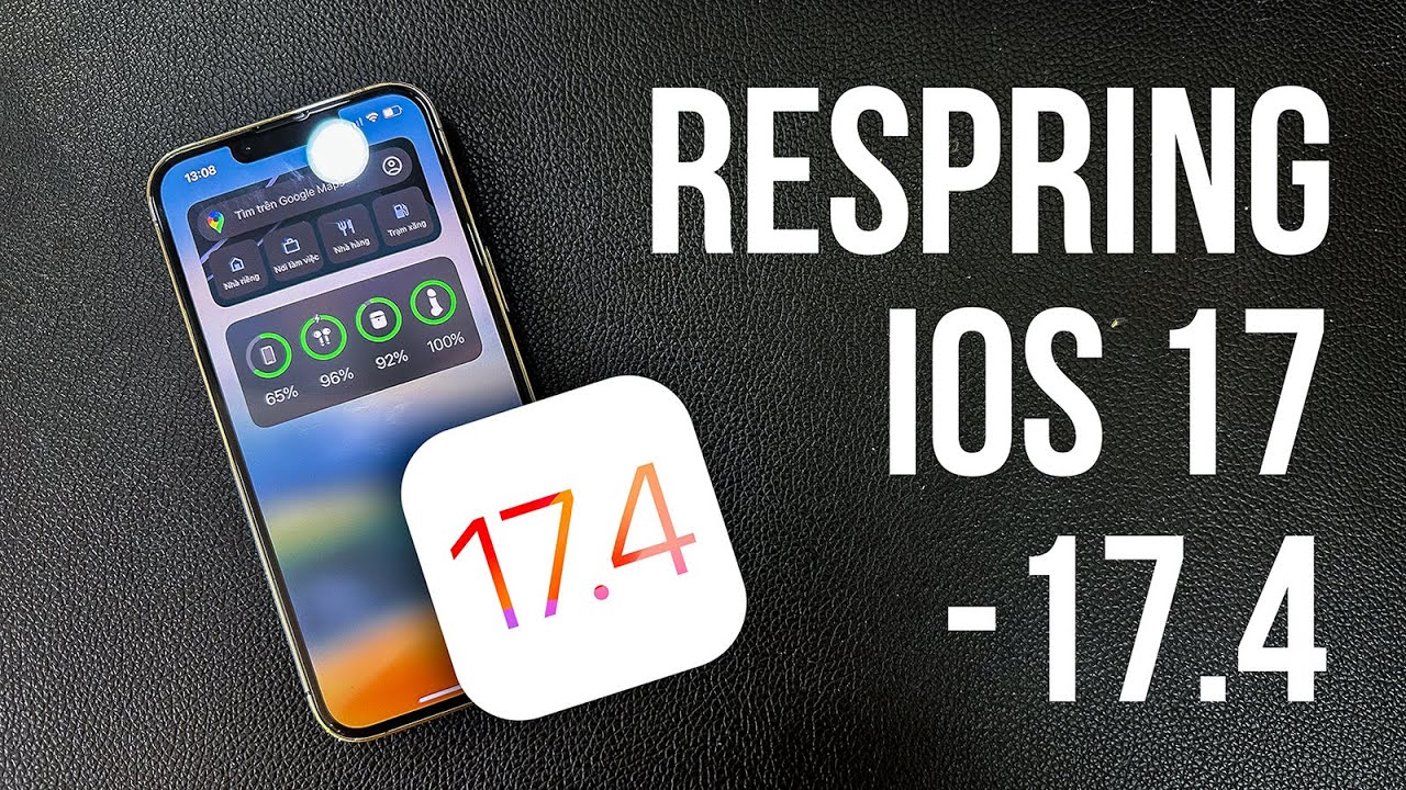 Cách Respring iOS 17 - 17.4 - YouTube