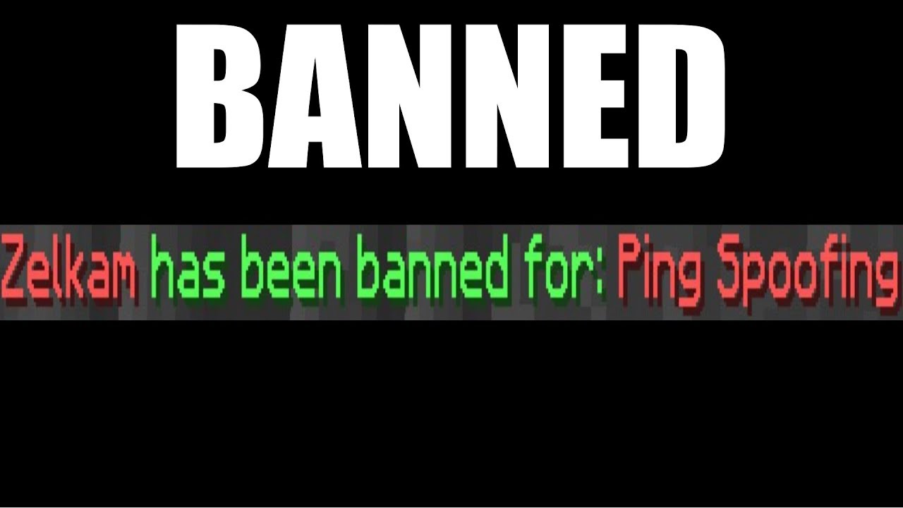 I WAS BANNED FOR PING SPOOFING - YouTube