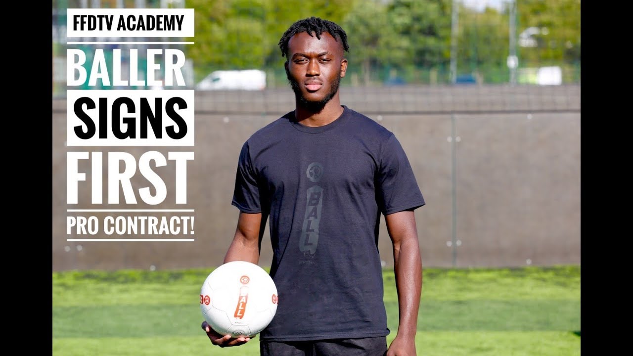 FFDTV Academy Baller Josh Shonibare Signs For Derby County FC - YouTube