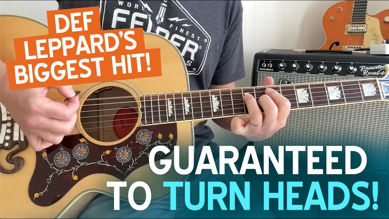 Learn PHOTOGRAPH in 3 Minutes! Easy Def Leppard Guitar Lesson - YouTube