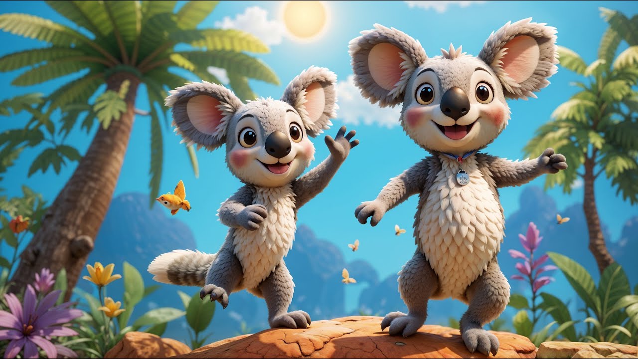Kangaroo Song | Kids Song | #kids #kidsvideo #kidssong #nurseryrhymes # ...