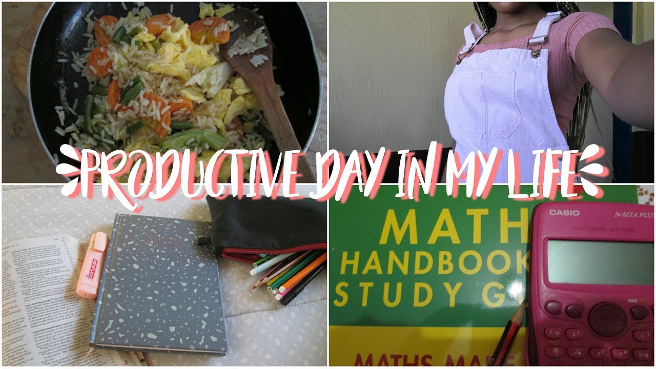 Productive + chill day in my life||2021 - YouTube