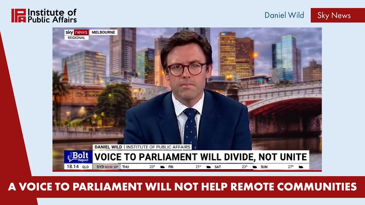 Daniel Wild on Sky News: A Voice to Parliament will not help remote communities - YouTube