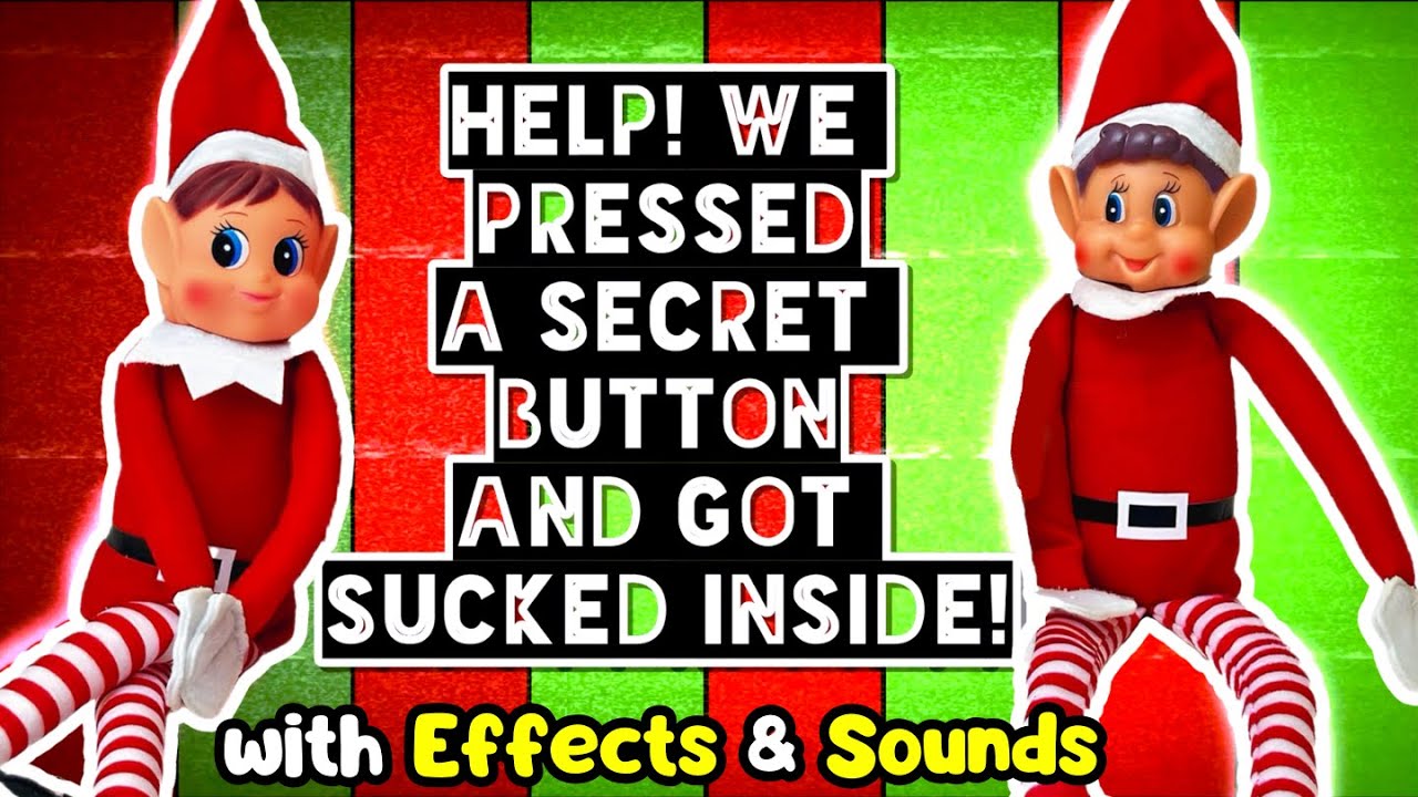 Elf STUCK in TV (Boy and Girl Elves Behavin' Badly) with Special ...
