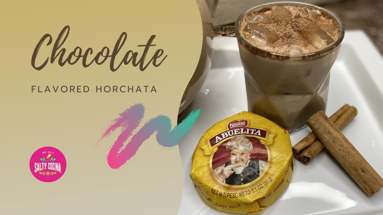 Chocolate Flavored Horchata - YouTube